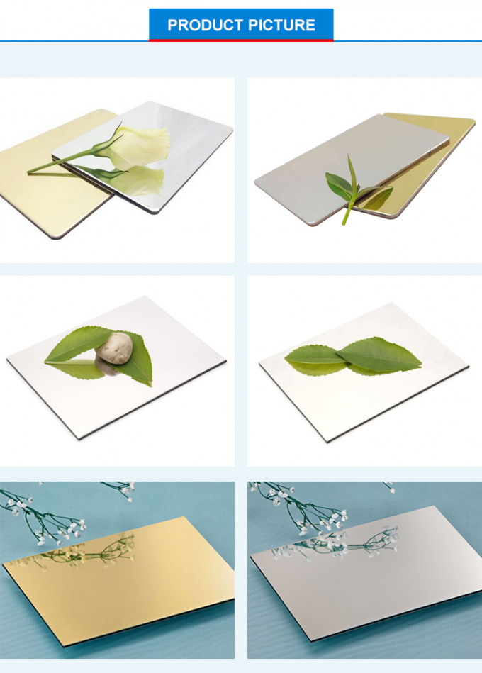 5000mm Aluminum Composite Panel 4x8 Sheets Aluminium Plate 3mm Thick Nano