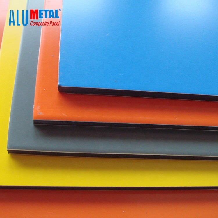 4mm 1250mm Plastic Aluminum Composite Sheet Material Panels Spectrum AA3003