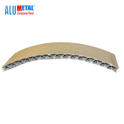Building 3D 4D Aluminum Corrugated Panel 8mm ACM Aluminium Composite Panel