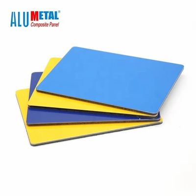 6mm Acm PVDF Aluminum Composite Panel 1220 X 2440mm Antibacterial Surface