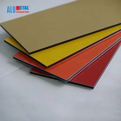 Interior ACM Cladding Panels Light PE 3mm Aluminum Composite Panel