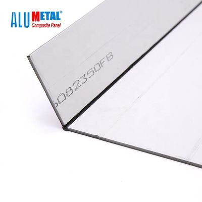 6mm Acm PVDF Aluminum Composite Panel 1220 X 2440mm Antibacterial Surface