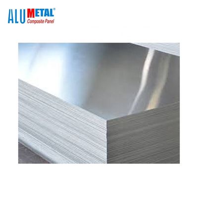 2mm PVDF Coated Acp Aluminum Composite Panel Silver 1220mm Cassette ...